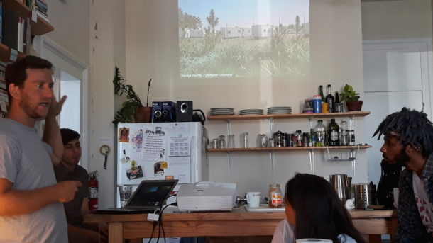 Nick Shapiro at The Blue House – Housing for Health incubator